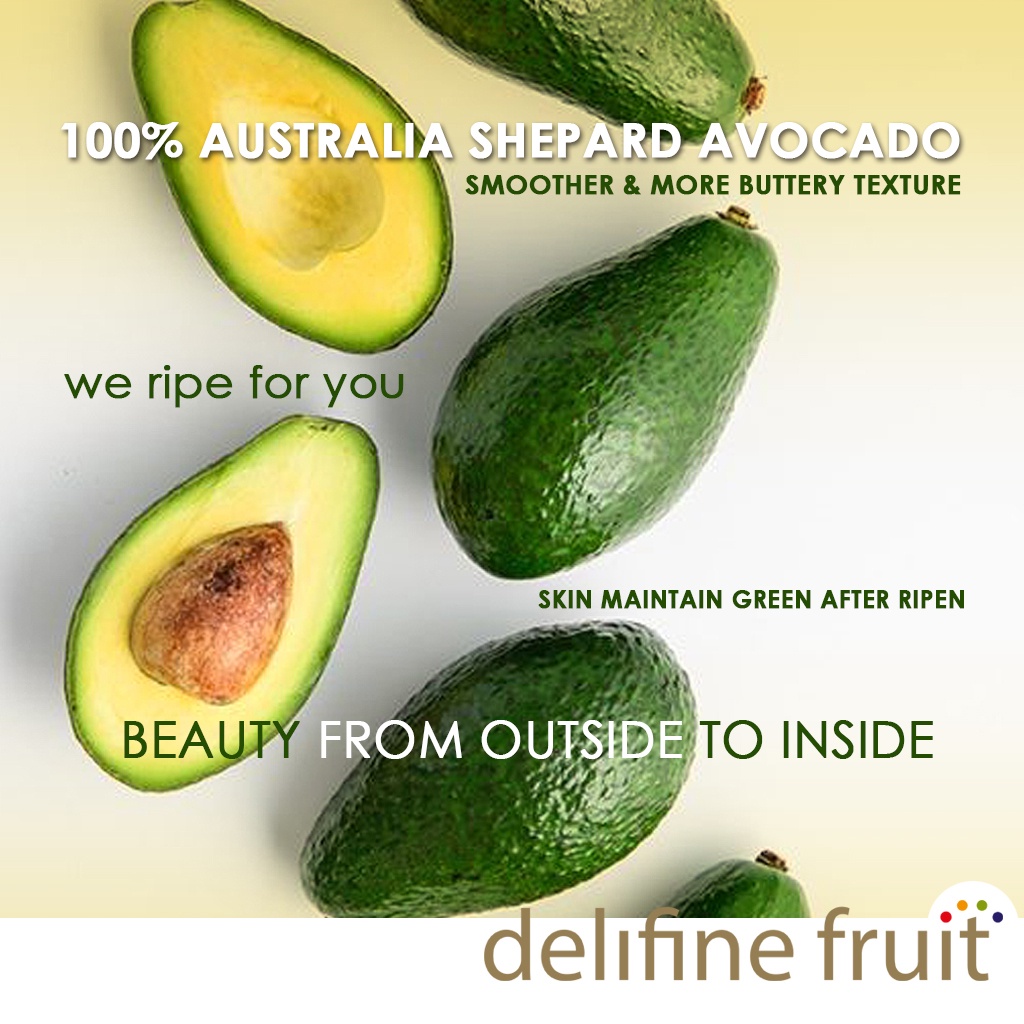 AIR FLOWN PREMIUM QUALITY! Semi Ripen Australia Hass Avocado x 15 pcs ...