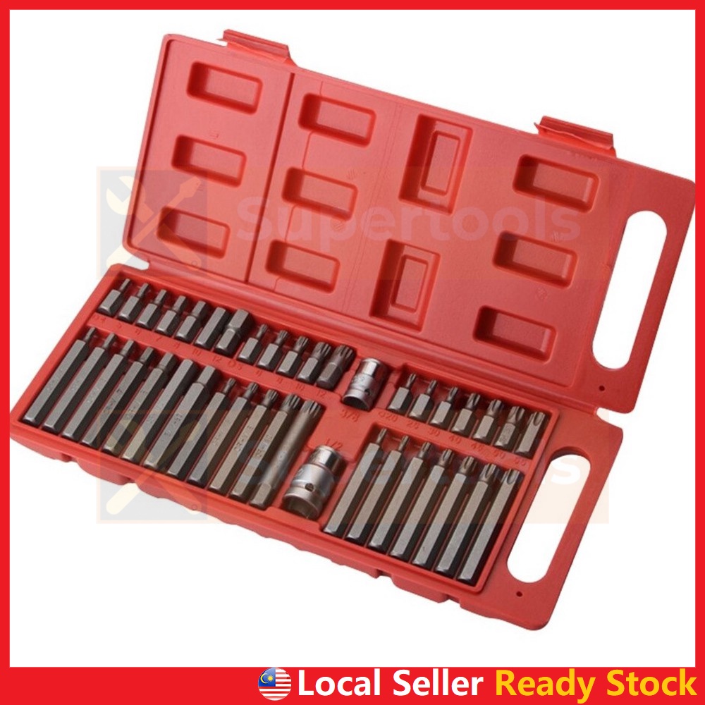 40pcs Hex Torx Bit Star Wrench Allen Key Elenkey Elengki Spline Bit ...