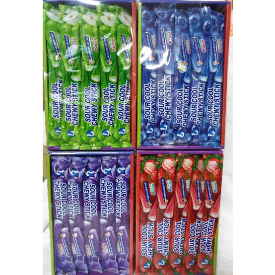 Sour Cool Chewy Stick 30pcs | Shopee Malaysia