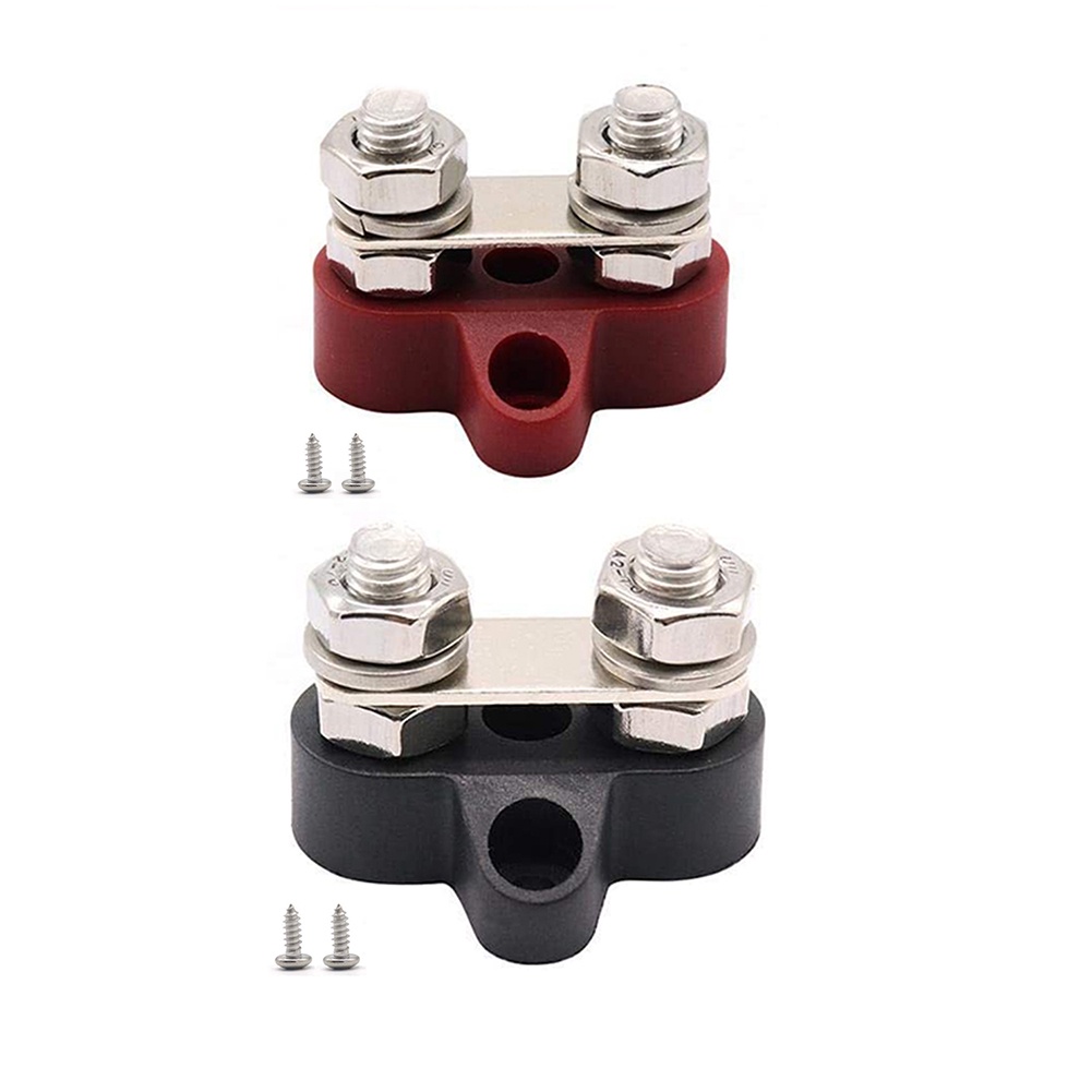 DC 48V BusBar Terminal Block Studs Battery Power Distribution 5/16"; Terminal Stud Bus Bar ...