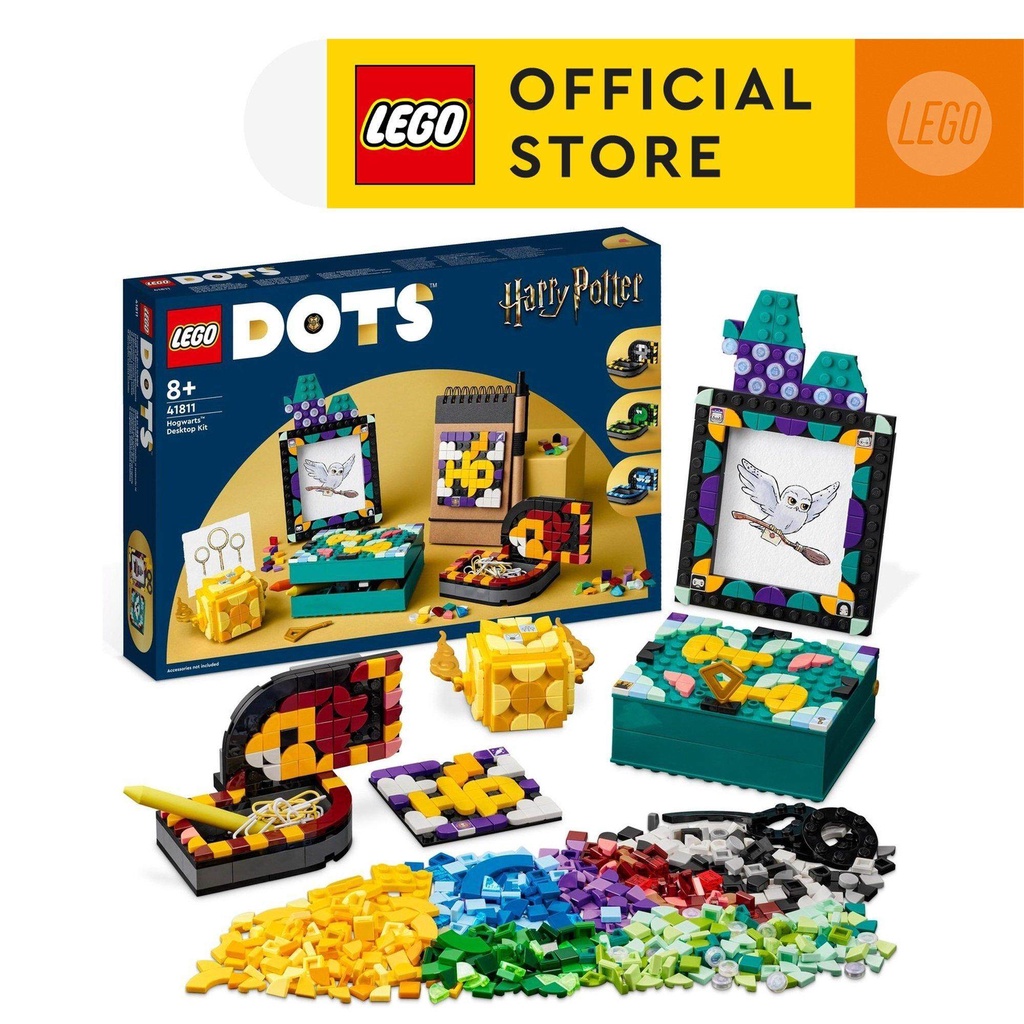 LEGO® DOTS 41811 Hogwarts Desktop Kit Building Toy Set (856 Pieces ...
