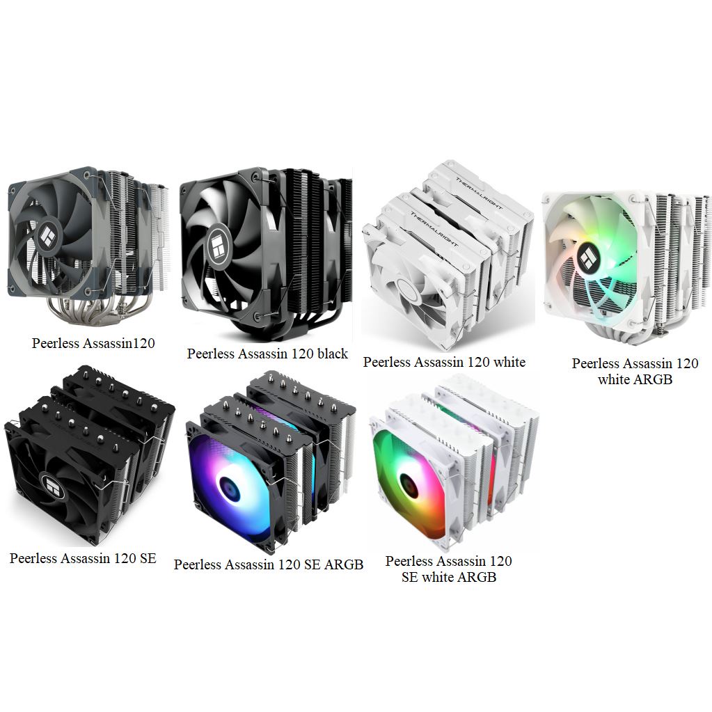 Thermalright PA140 PA120 PA90 CPU air cooler Peerless Assassin dual ...