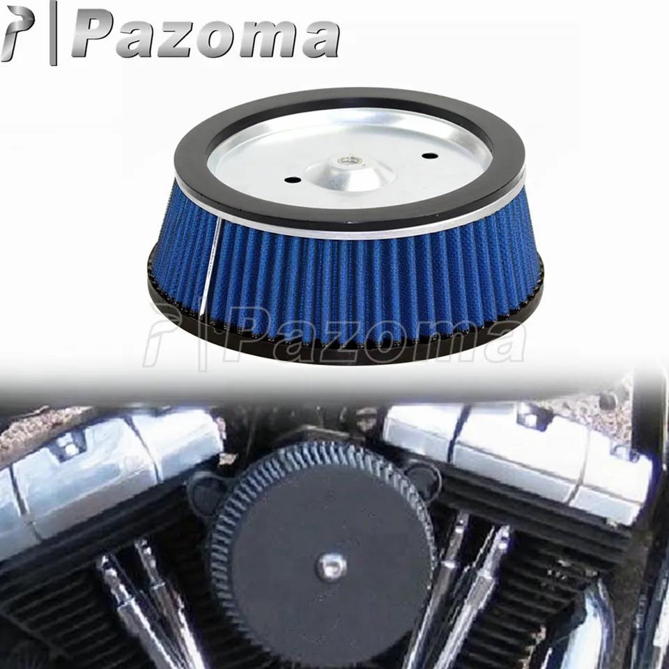 Round Tapered Air Filter Element Motorcycle High-Flow Cleaner Filters ...