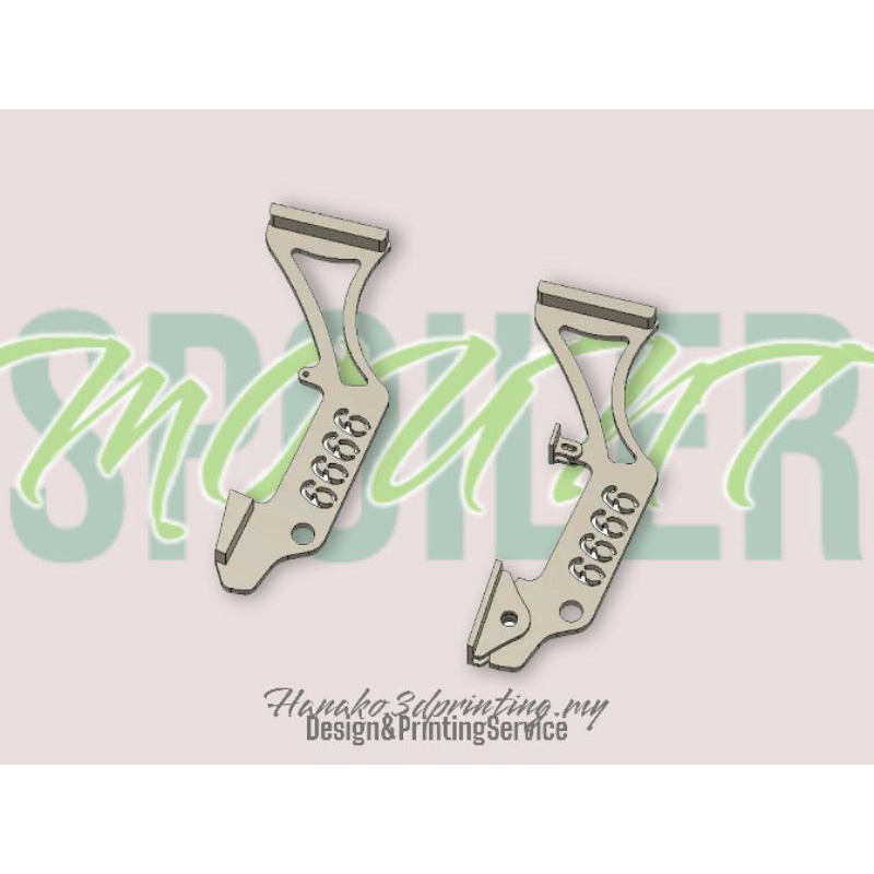 [3dprint] 6666 SPOILER MOUNT 1:10 - WING MOUNT RC Hobbies Collections ...