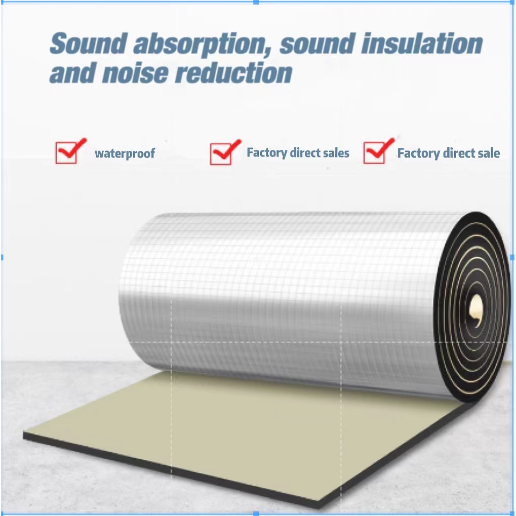 吸音降噪隔音棉Soundproof cotton water pipe wall sound door window soundproof ...