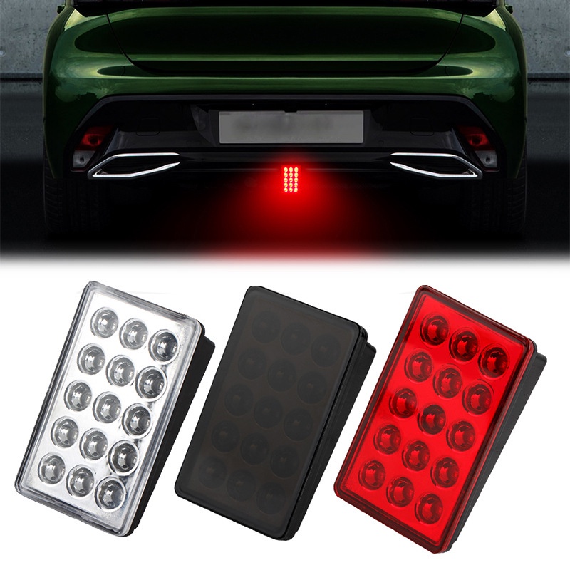 Led Car Brake Light New 15LED F1 Style Universal Shell Pilot Light Car ...