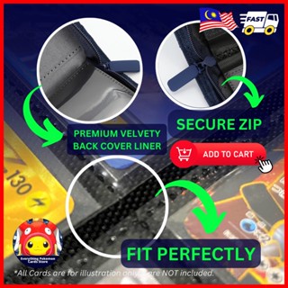 [SALE] 4/9/12 Pocket Zipper Ringless TCG Card Album Card Folder 3x3 ...