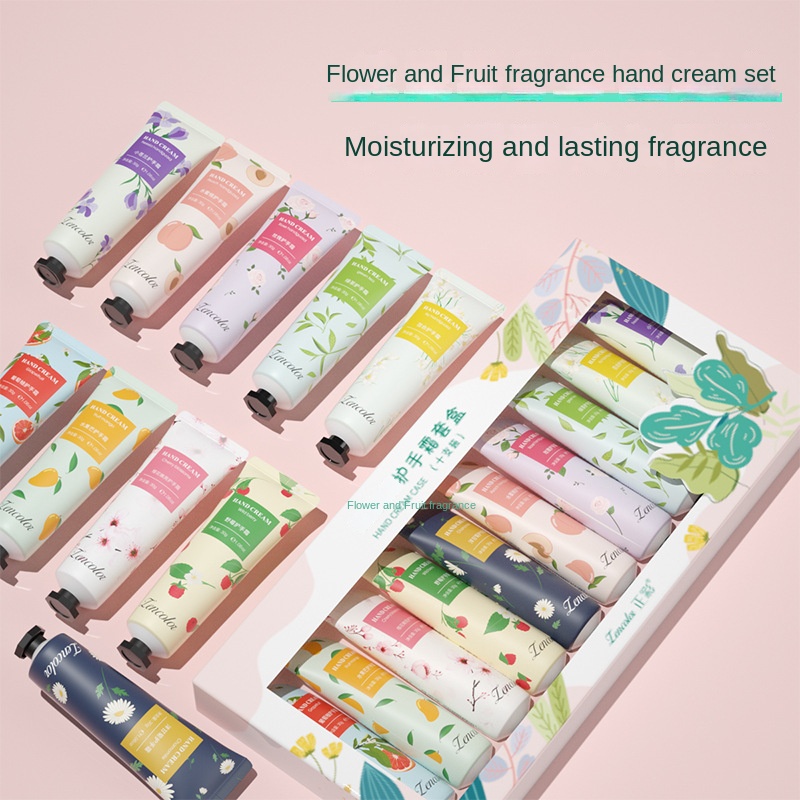 Chamomile Hand Cream Set Box Hydrating Moisturizing Nourishing Hand ...
