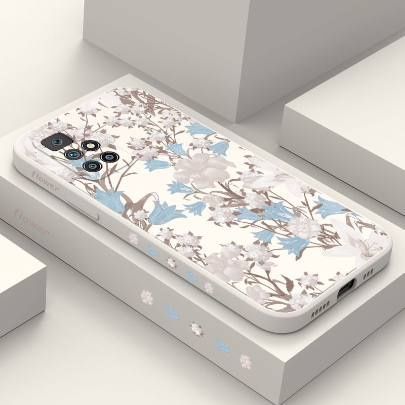 Creative Magnolia Flowers Phone Case For Xiaomi Redmi 13 13C 12C 12 10 ...