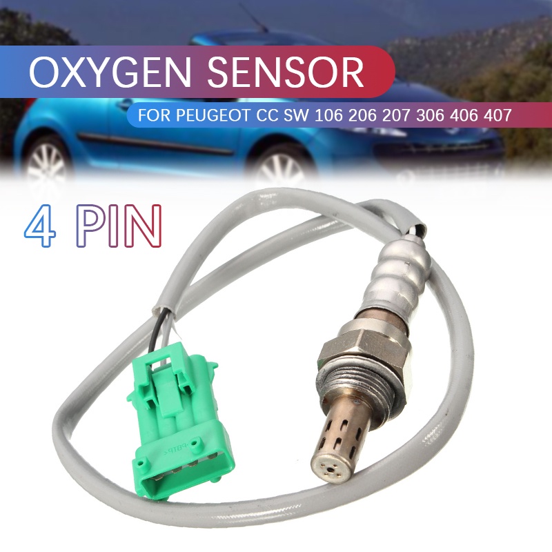 4 Pin Oxygen O2 Lambda Probe Oxygen Sensor For Peugeot CC SW 106 206 ...