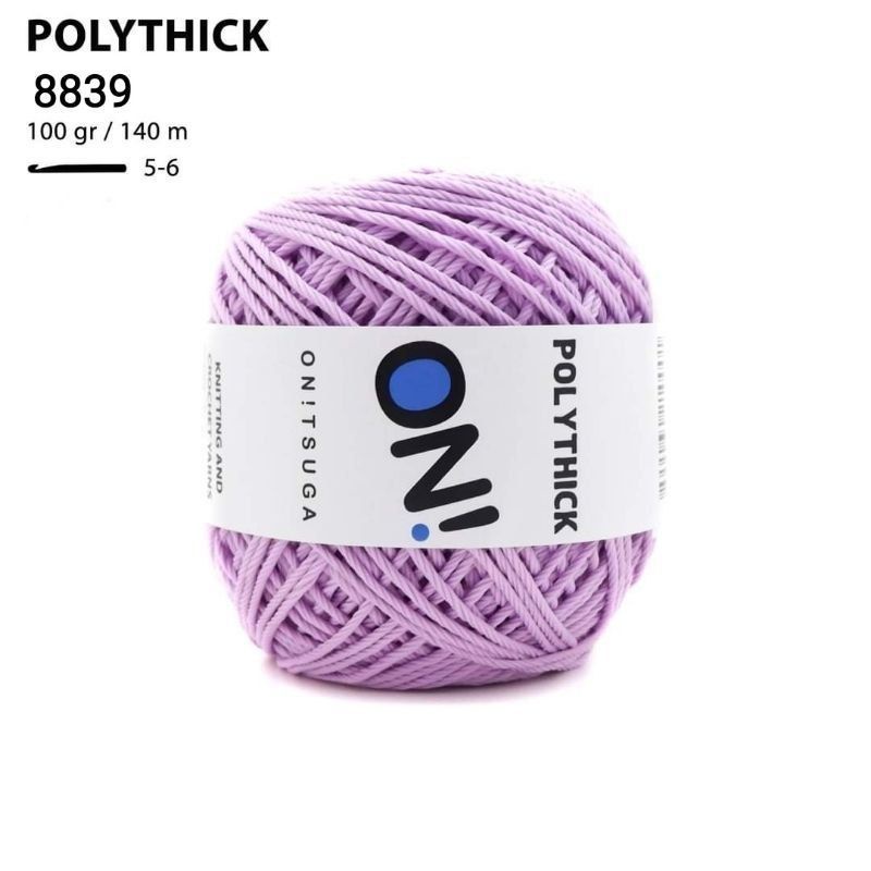 Benang Rajut POLYTHICK ONITSUGA | Shopee Malaysia