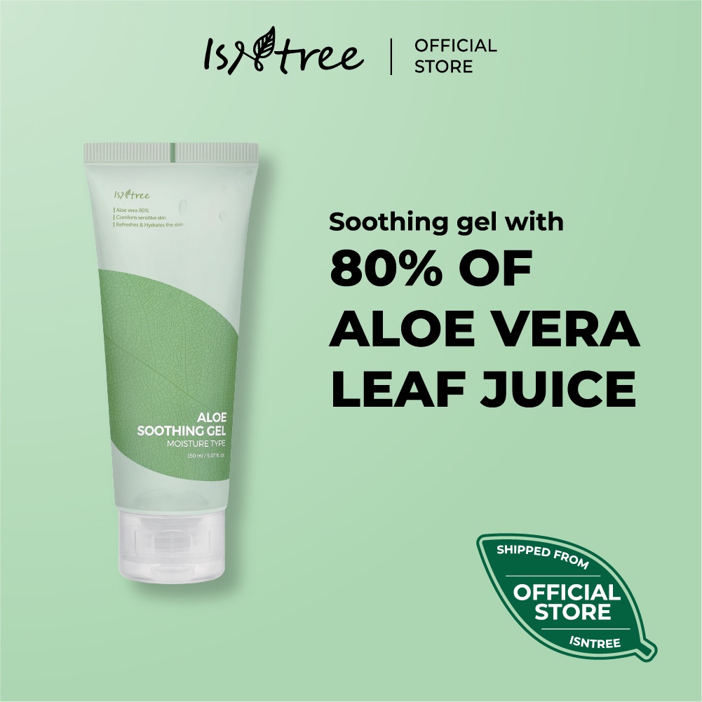 Isntree Aloe Soothing Gel Moisture Type 150ml | Shopee Malaysia