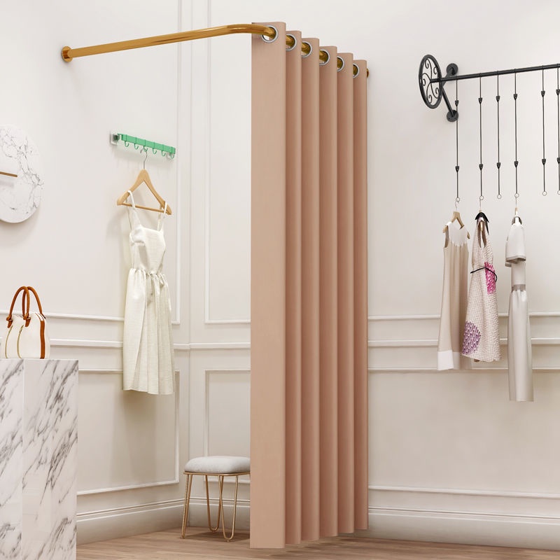 Portable fitting room L shape Shopping mall Temporary Mobile Dressing ...