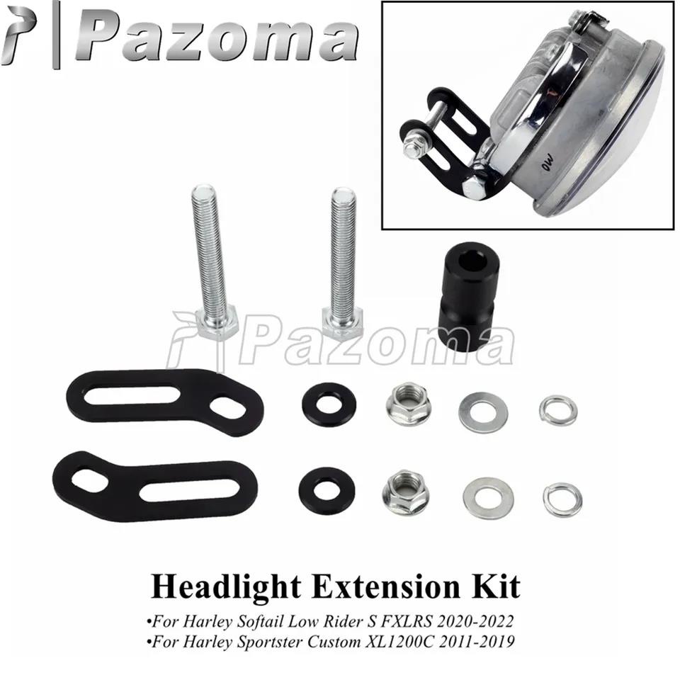 Motorcycle Accesories Steel Headlights Extension Block For Harley ...