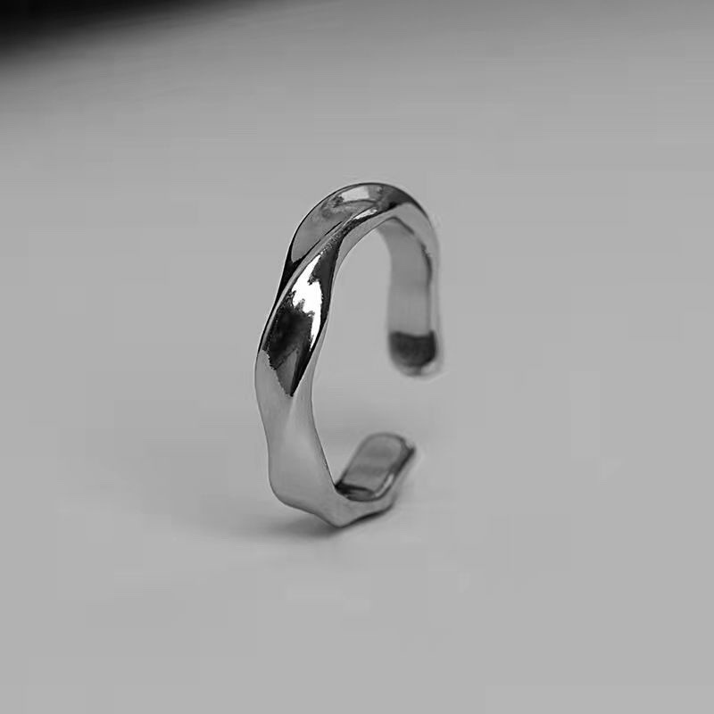 INS Ring Cold Wind High Fashion Simple Couple Mobius Ring | Shopee Malaysia