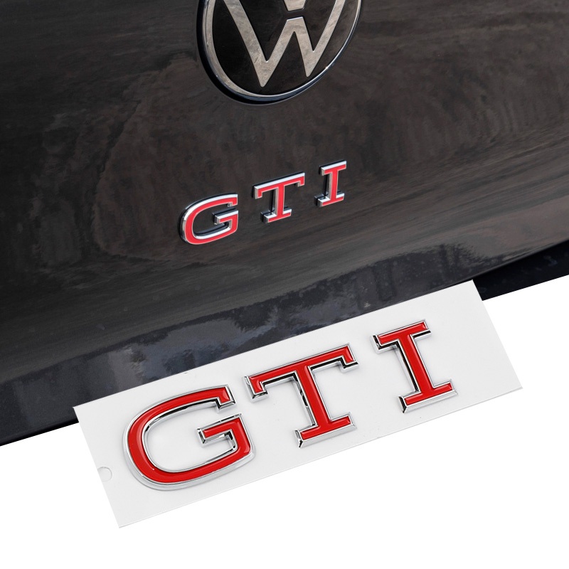 【Volkswagen】New Volkswagen Golf GTI GTE Letter Sticker emblem ...