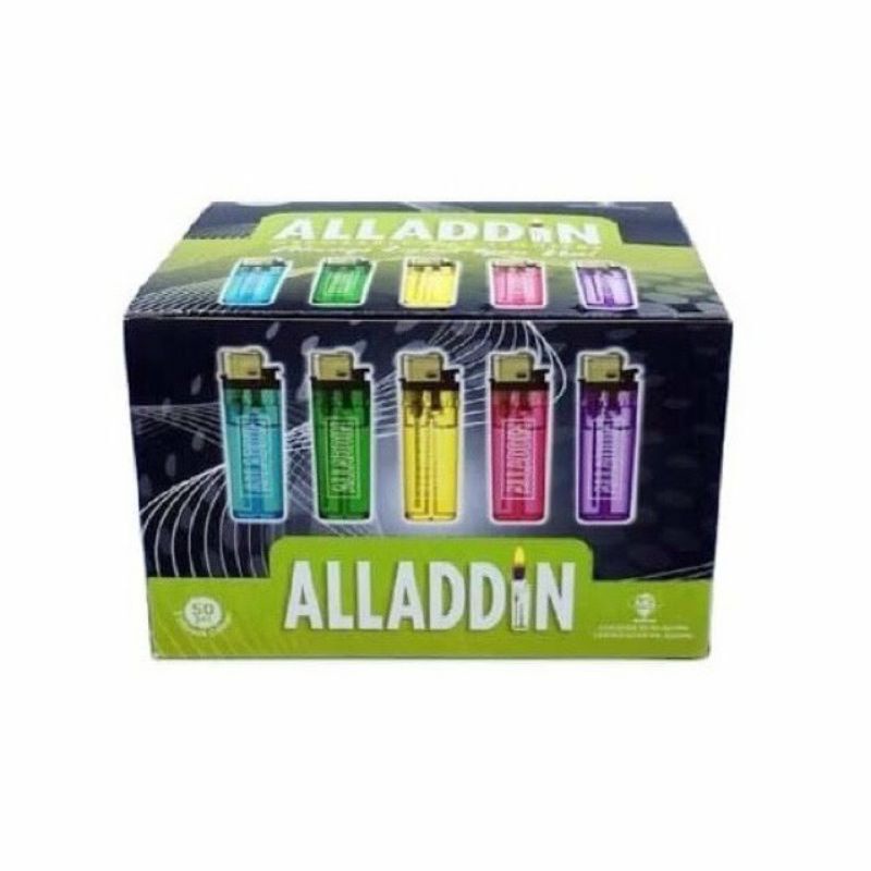 Alladdin Lighter 1 box (50pcs) | Shopee Malaysia