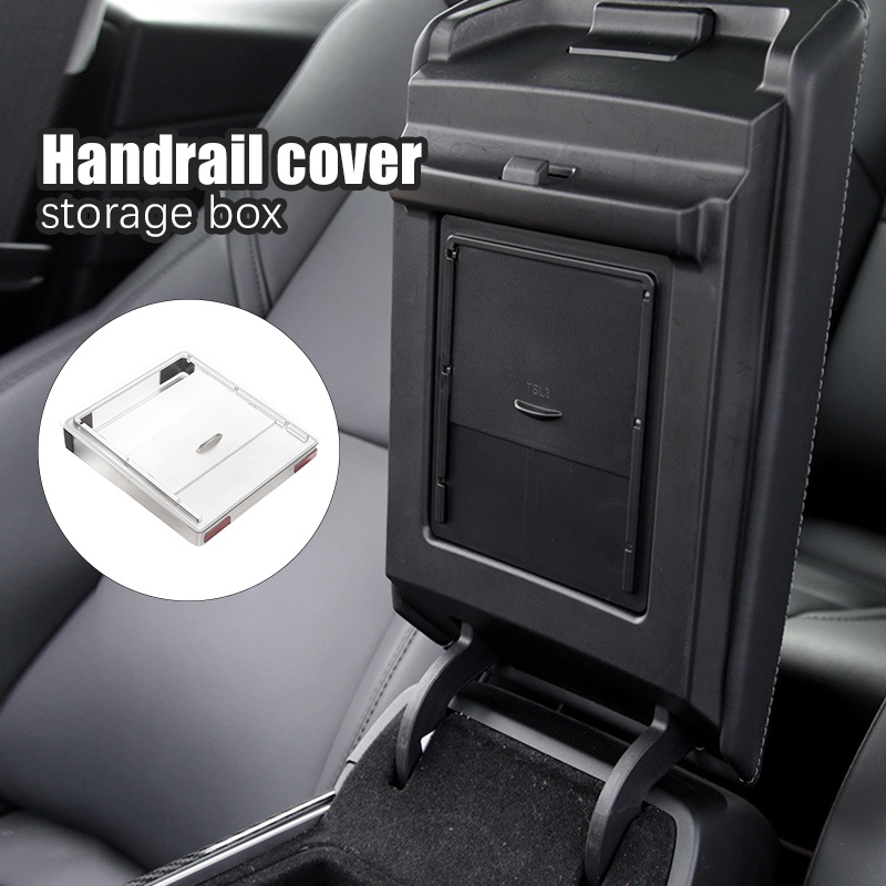 Center Console Organizer Armrest Storage Box For Tesla Model 3 2019 ...