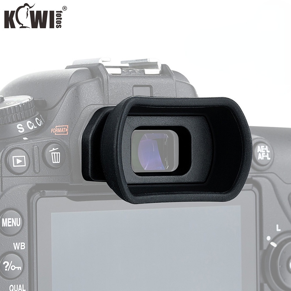 Kiwifotos Long Eyecup Soft Silcone Viewfinder Eyepiece for Nikon Camera D3500 D3400 D3300 D3200 ...