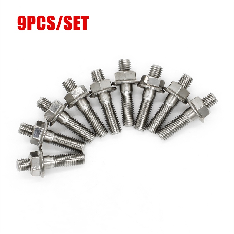 For B D Series M8*40 Exhaust Manifold Stud For Honda Civic Acura ...