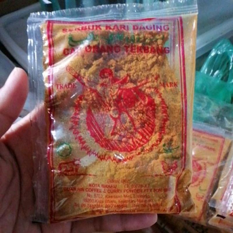 Serbuk Kari Daging Cap Orang Terbang 12pcs | Shopee Malaysia