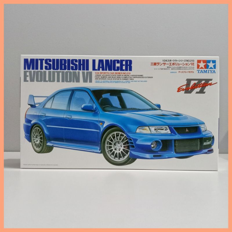 1/24 TAMIYA Mitsubishi Lancer Evolution VI 1:24 Scale | Shopee Malaysia