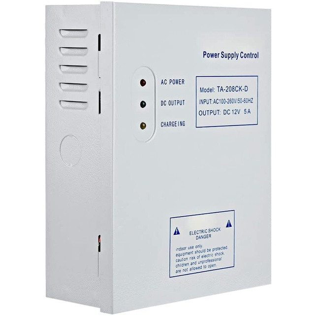 Power Supply 110-240VAC to 12VDC for for Door Access Control System ...