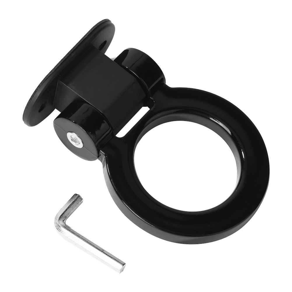 Universal Dummy Car Trailer Hook 180 Degree Rotation ABS Racing Ring ...