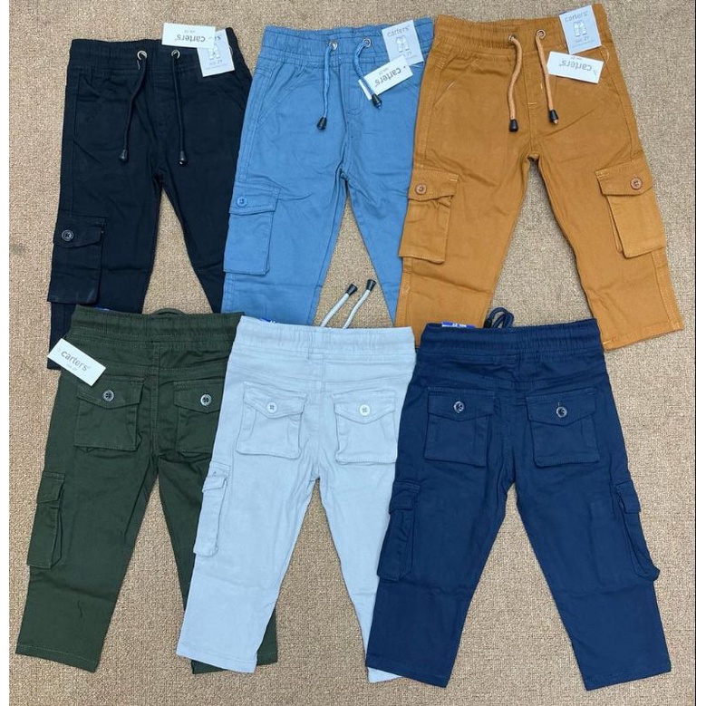 Seluar baby cargo pant boys & girls premium quality | Shopee Malaysia
