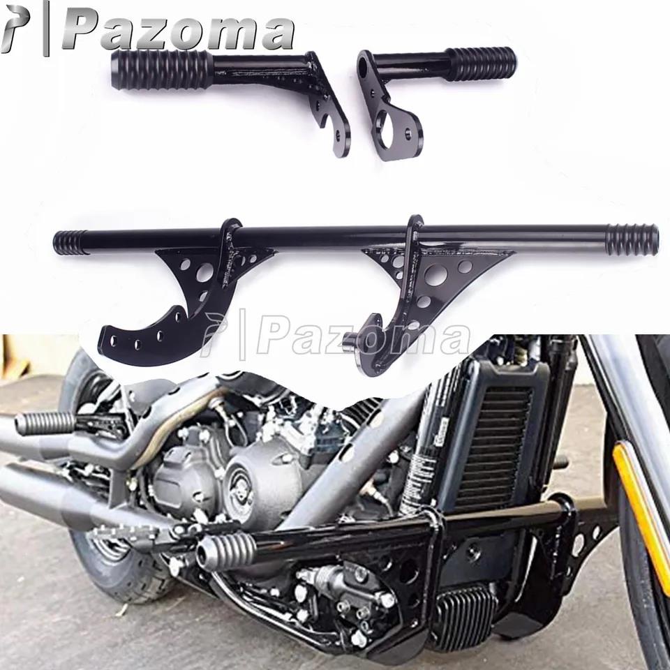 Motorcycle Bumper Protection Front Crash Bar Rear Passenger Peg Slider ...