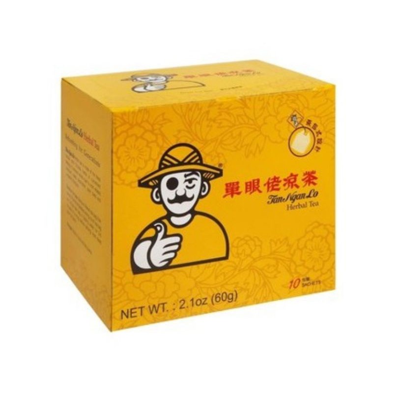 单眼老凉茶 Ubat Akar Akar Teh Sejuk Cap Tan Ngan Lo Medicated Tea 10 sachets ...