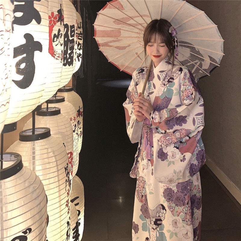Gods girl kimono improved Chinese wind Japanese dress traditional ...