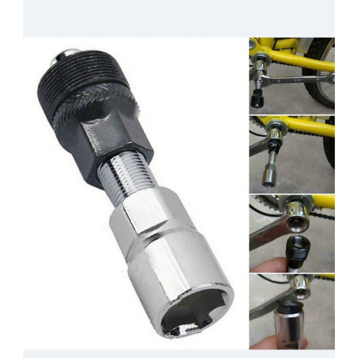 Bicycle crank puller remover pedal tool bicycle chain including ...