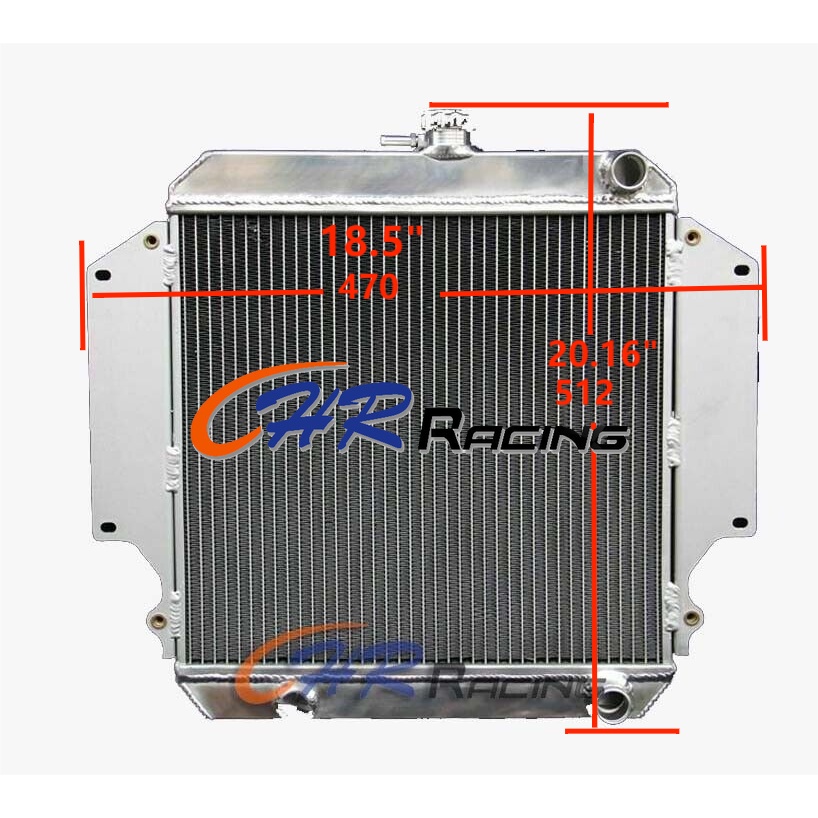 Alu Radiator For Suzuki Jimny Sierra F10A SJ410 SJ413 Samurai SJ JA ...