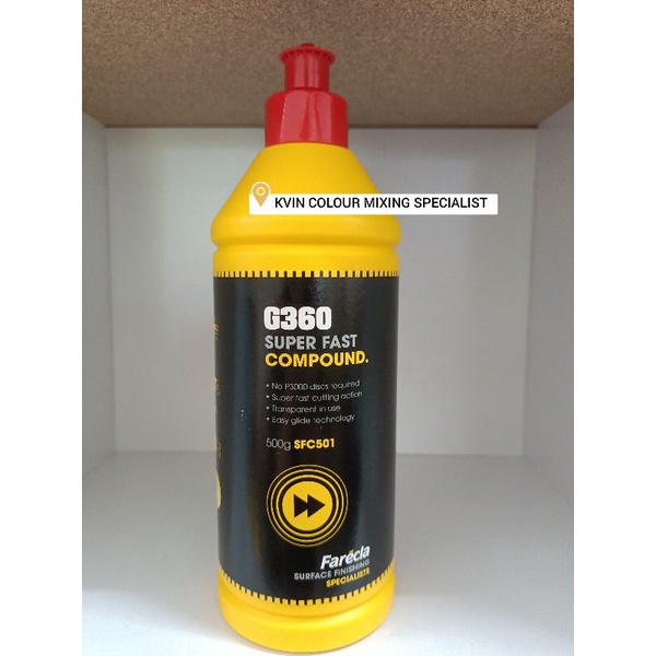 500g FARECLA G360 SUPER FAST COMPOUND (Surface Finishing Specialist ...