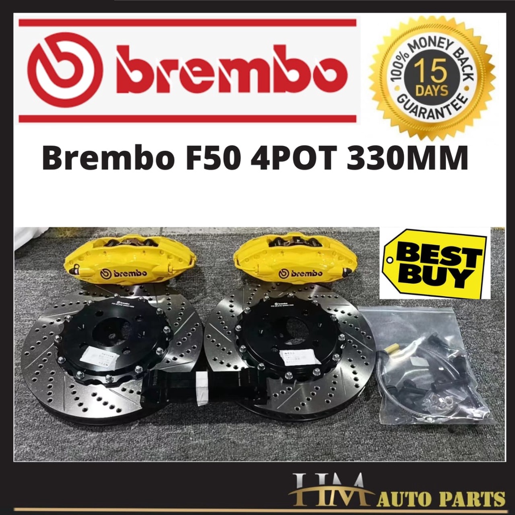 Brembo Brake kit F50 / F40 4pot Front Depan for car model Honda Toyota ...