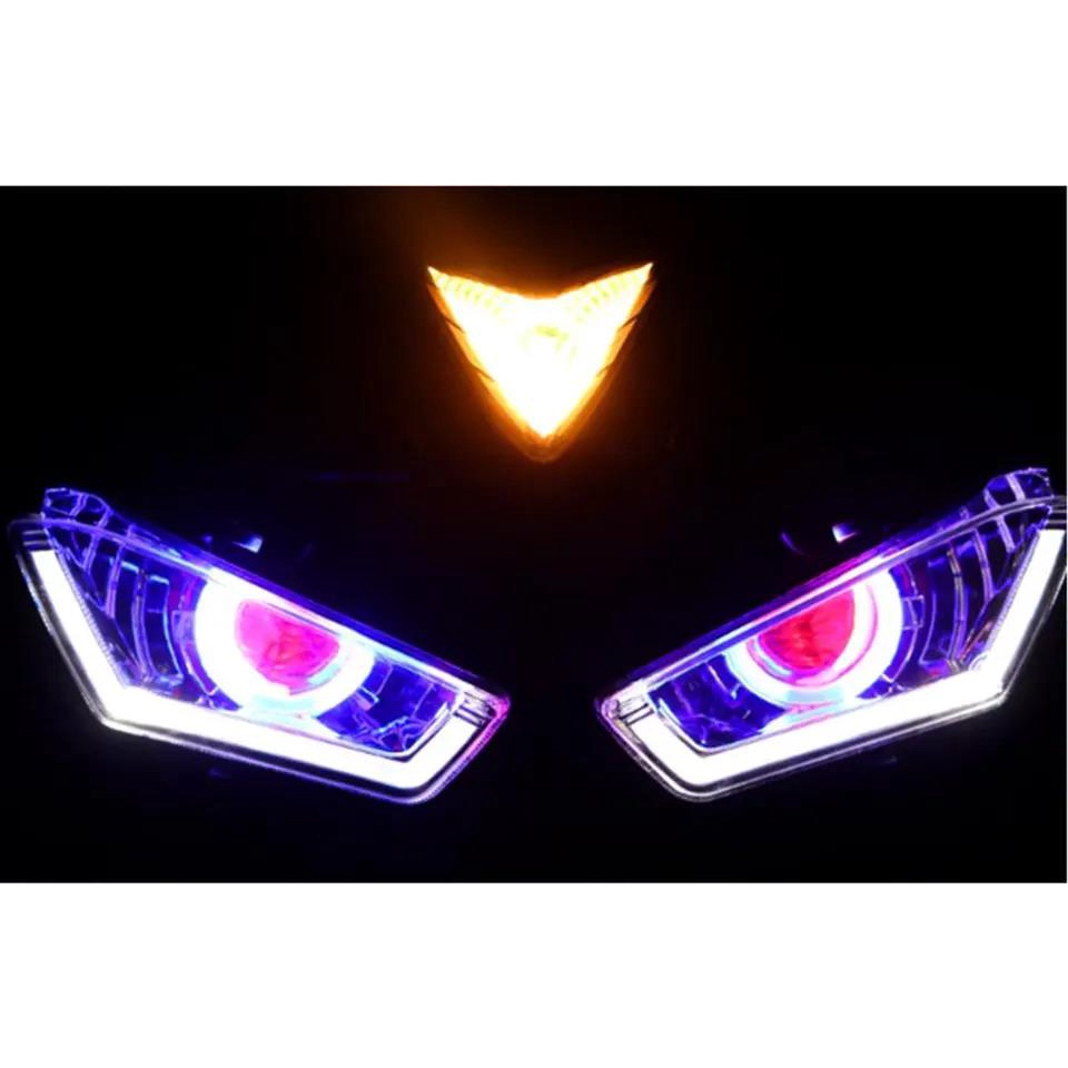 Motorcycle Headlight for YAMAHA YZF R25 R3 Angel Demon Eye HID ...