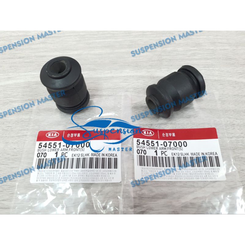 4 IN 1 SET - FRONT LOWER ARM BUSH SET - 54584-07000/ 54551-07000 - KIA ...