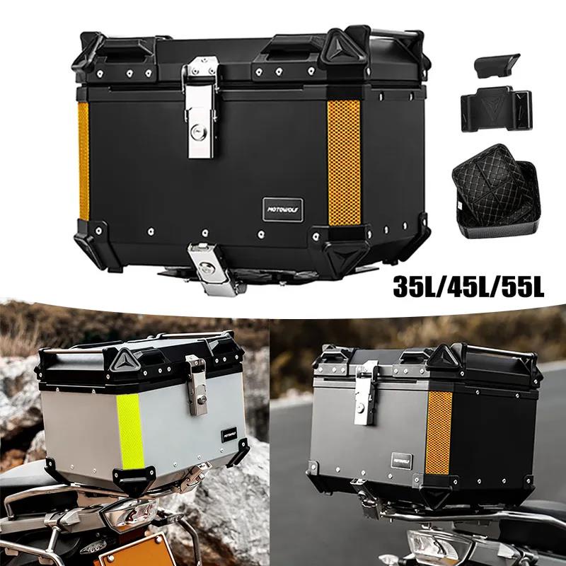 Tenere 700 Aluminum Top Case Motorcycle Tail Box Trunk Travel Luggage ...