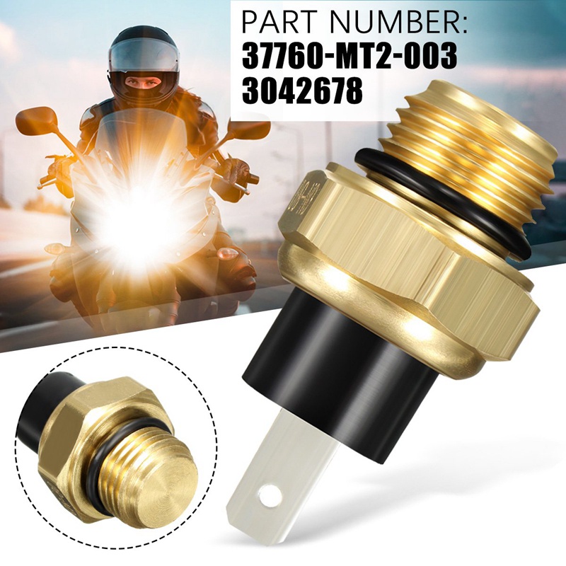 Coolant Radiator Fan Thermo Sensor Switch Water Temperature Sensor for Honda 37760-MT2-003 ...