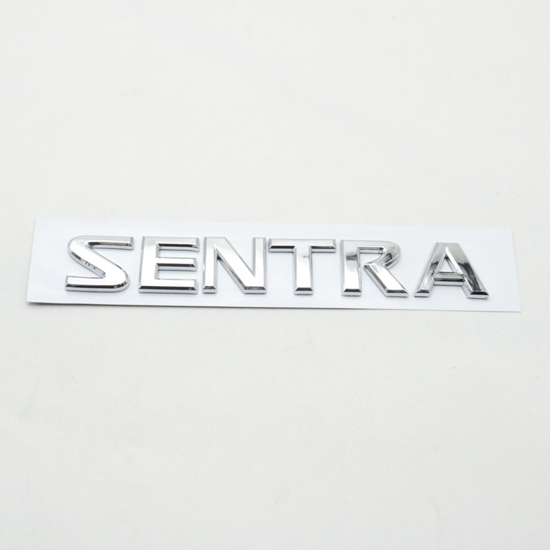 For Sentra Emblem Rear Back Trunk Badge Sign Logo Symbol Letters Decal ...