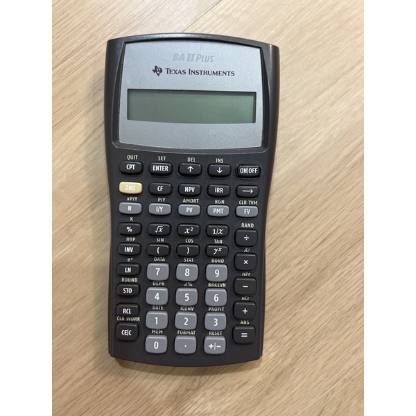 Financial calculator Texas Instruments BA 2 Plus (Pre Owned) | Shopee ...