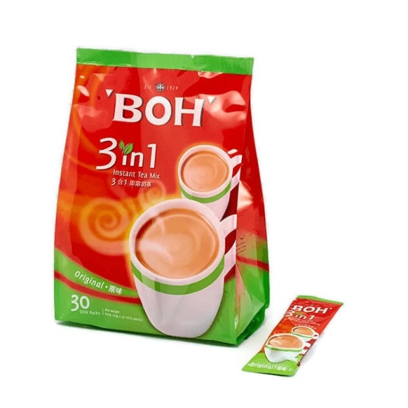 BOH 3 In 1 Instant Tea Mix / Teh 3 Dalam 1 30'S X 20GM | Shopee Malaysia