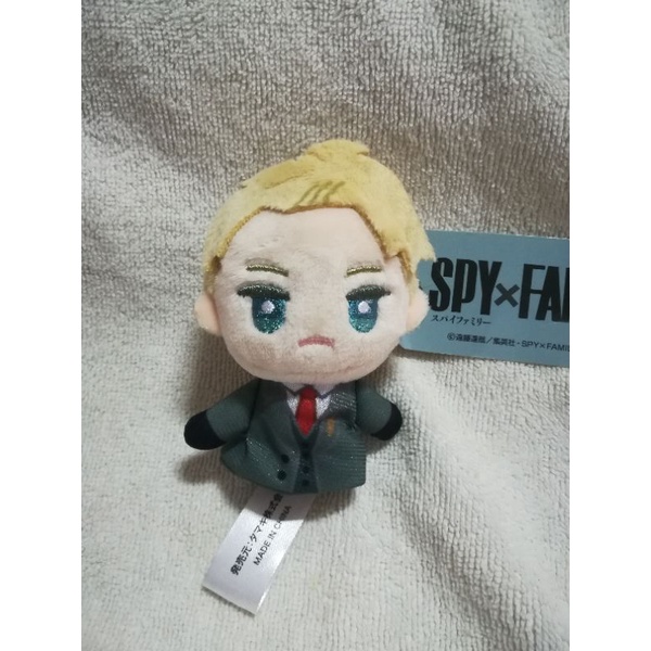 Authentic Spy x Family Loid Forger Plush Soft Toy Finger Puppet Bag ...