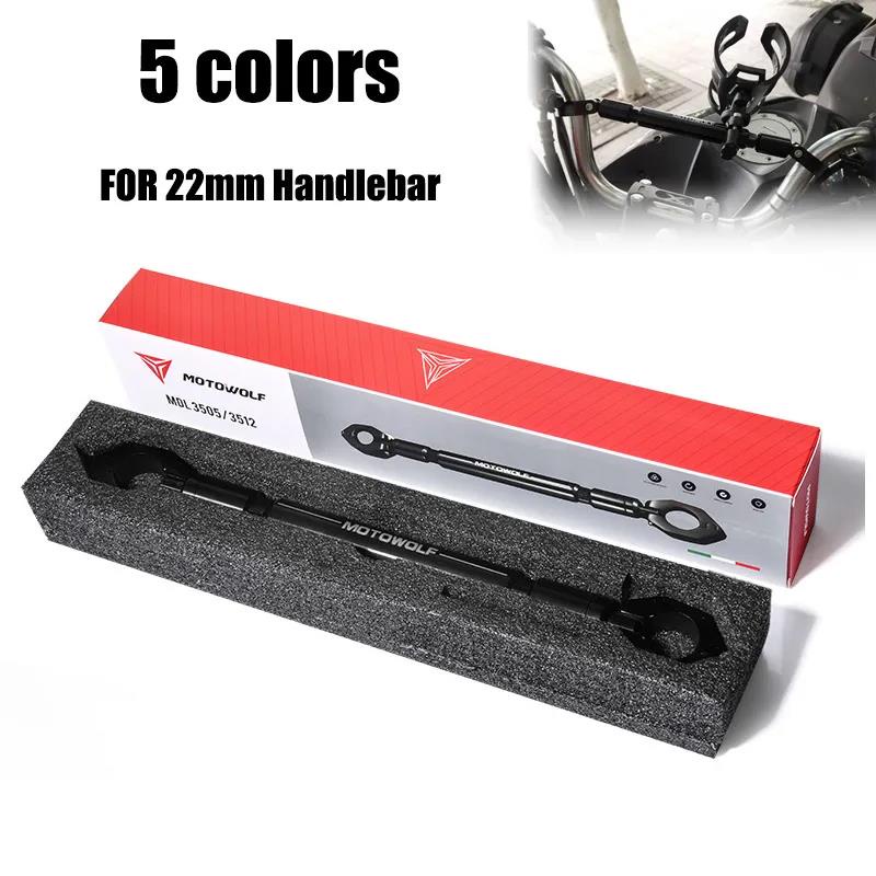 5 colors 7/8" Handlebars Crossbar Bar 22mm Handlebar with compass ...