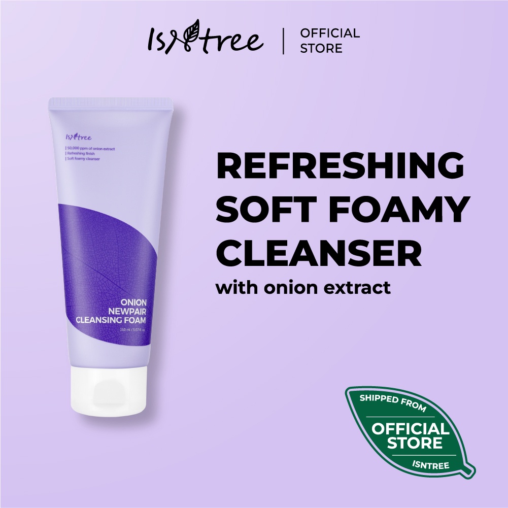 Isntree Onion Newpair Cleansing Foam 150ml | Shopee Malaysia