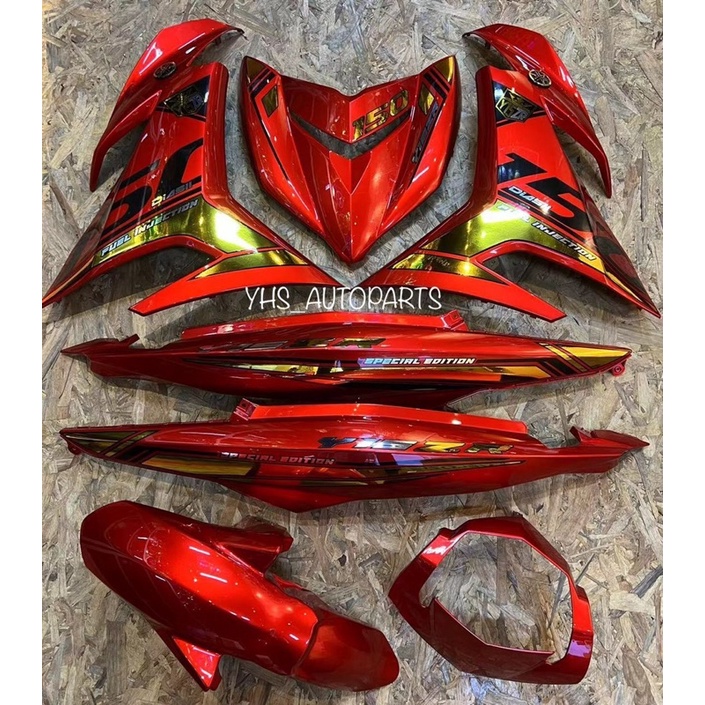 Coverset Y15 V1/V2 Stripe Custom Black Gold Creamy White/Pink/Red ...