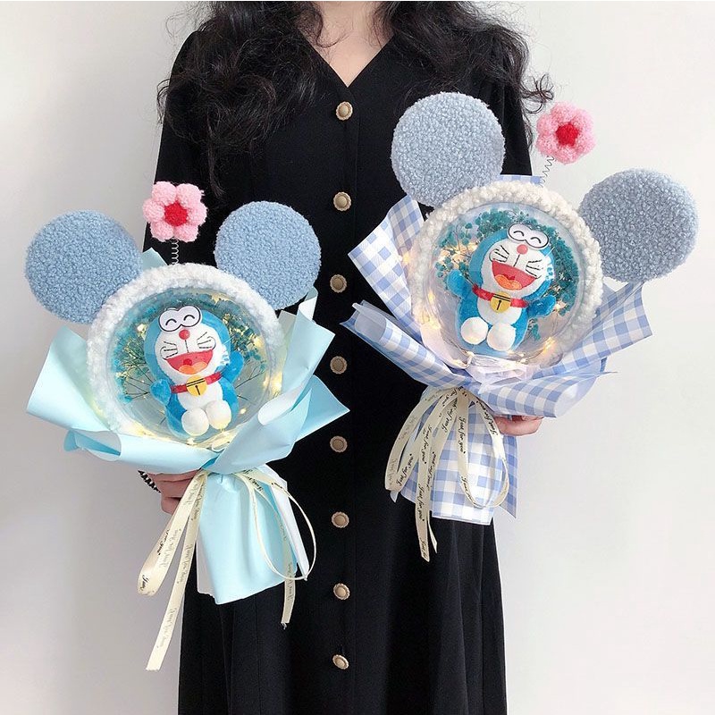 Doraemon Cartoon Bouquet 哆啦A梦卡通花束 | Shopee Malaysia