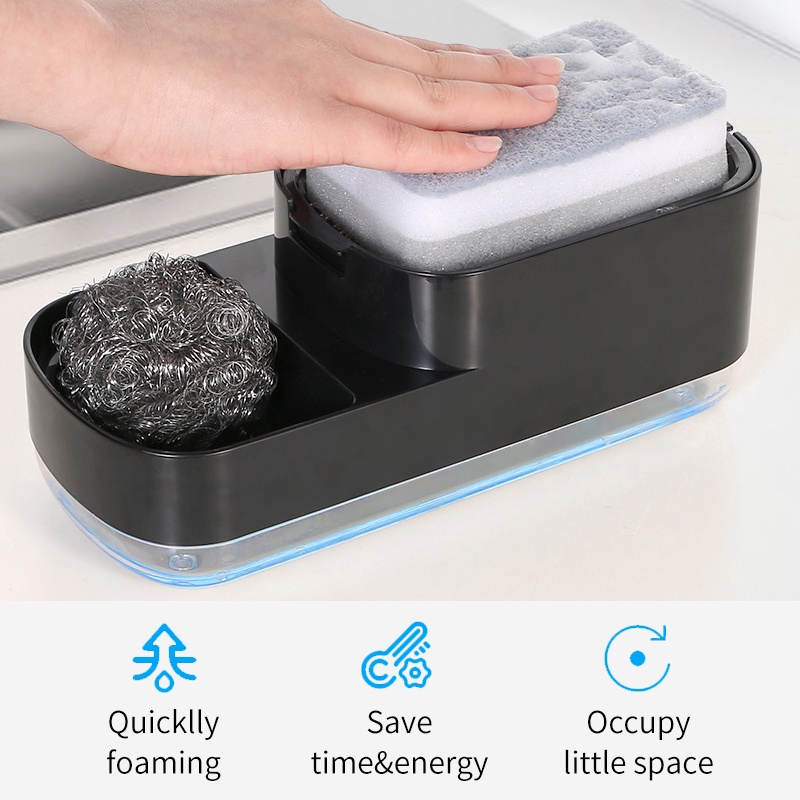 E MEIJIA Dish Wash Soap Detergent Dispenser Bekas Sabun Basuh Pinggan ...
