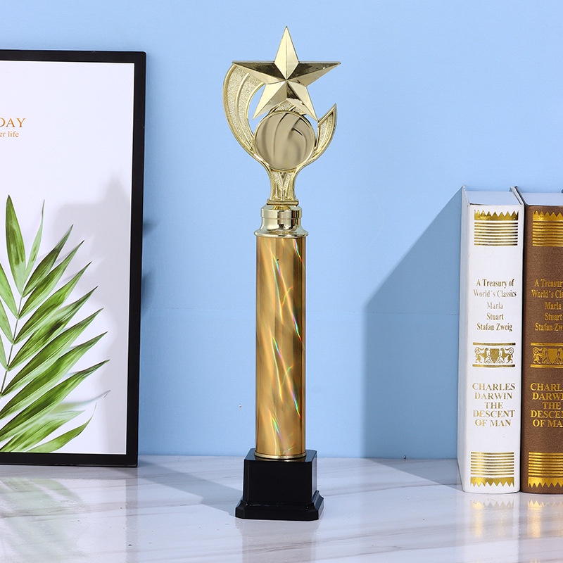 🚀【Custom Design】Large Plastic Trophy Processing Customization Creative ...